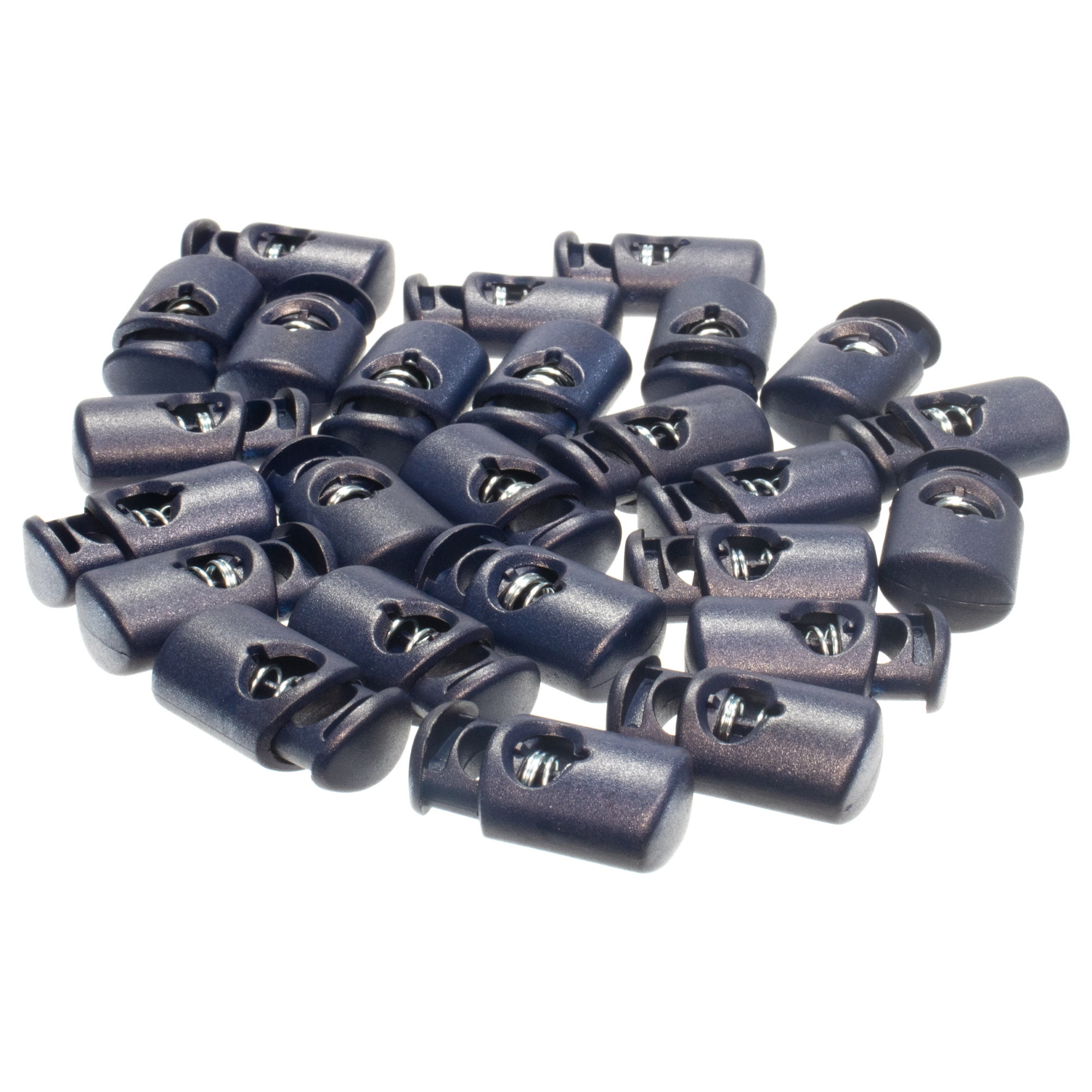 5mm Single Hole Craft County Cylinder Cord Locks - Many Colors & Pack ...