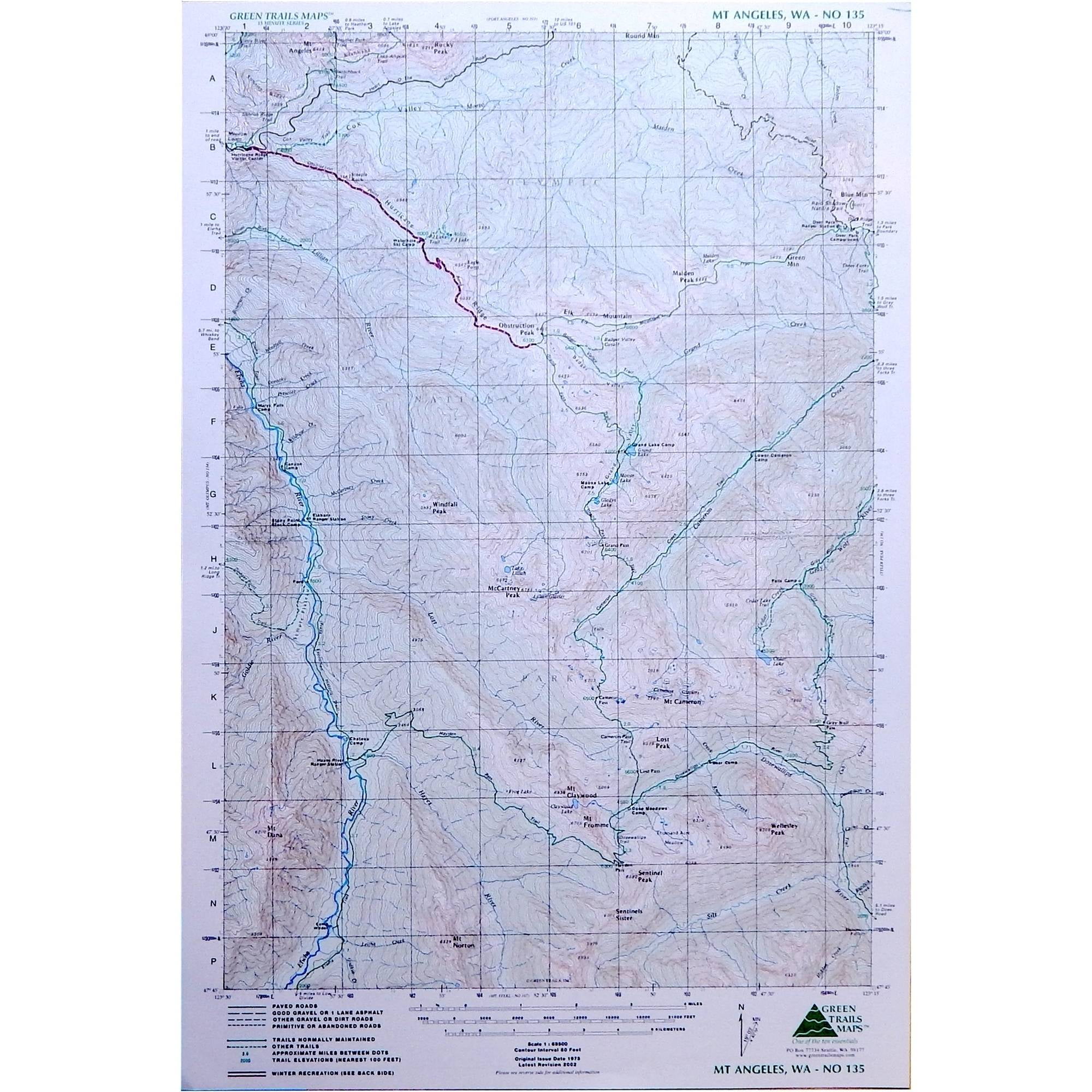 Green Trails Maps - Walmart.com