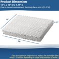45 Humidifier Filter Pad Water Panel Replacement Compatible with Whole ...