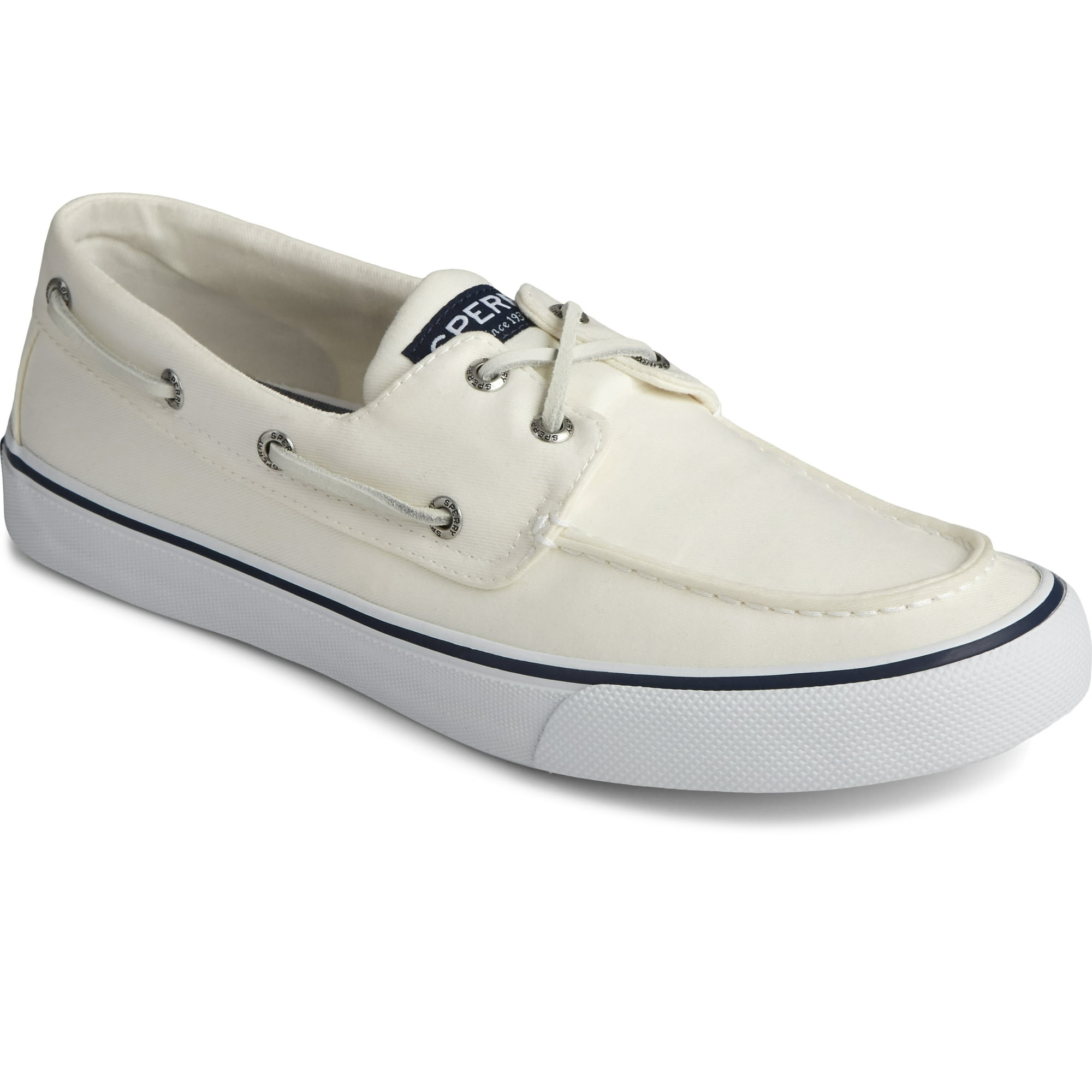 White sperrys men's store