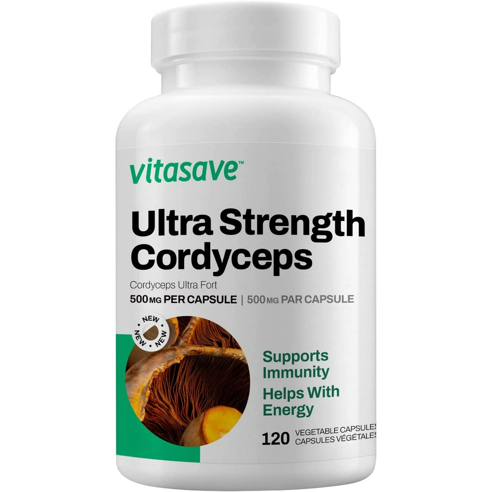 Click here for Vitasave Cordyceps Mushroom Capsules-Pure-Ultra St... prices