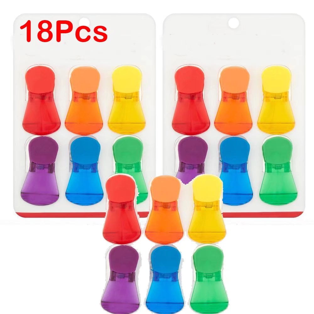 18Pcs Food Sealing Clips High Durability Moisture-proof Plastic Food ...