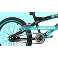 20" Kent Tempest BMX Bicycle, Fits Riders 4'2" - 5', Black/Aqua, Child ...