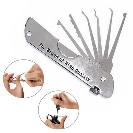 1pc Practice Lock Folding Multi-tool Pick Set Camping Survival Army ...