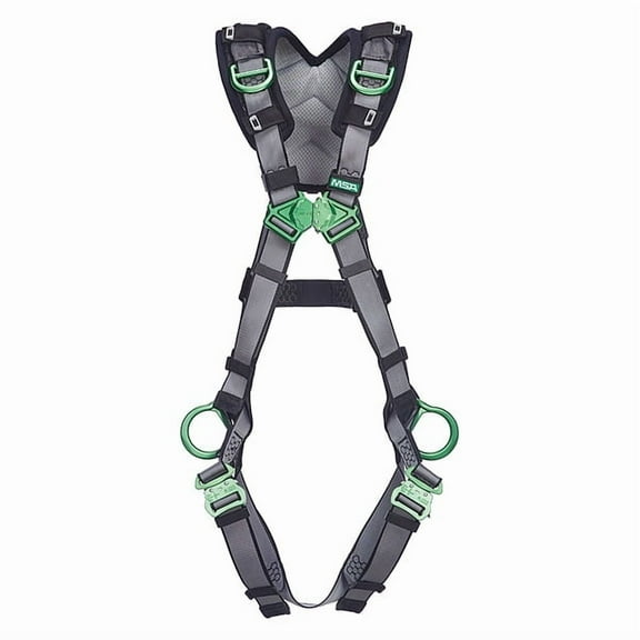 Msa Safety Full Body Harness,V-FIT,2XL 10194866 - Walmart.com