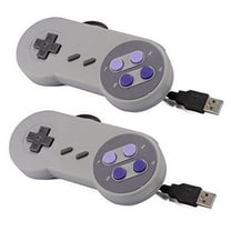 Old Skool Nintendo SNES USB Controller Video Game Gamepad for PC and ...