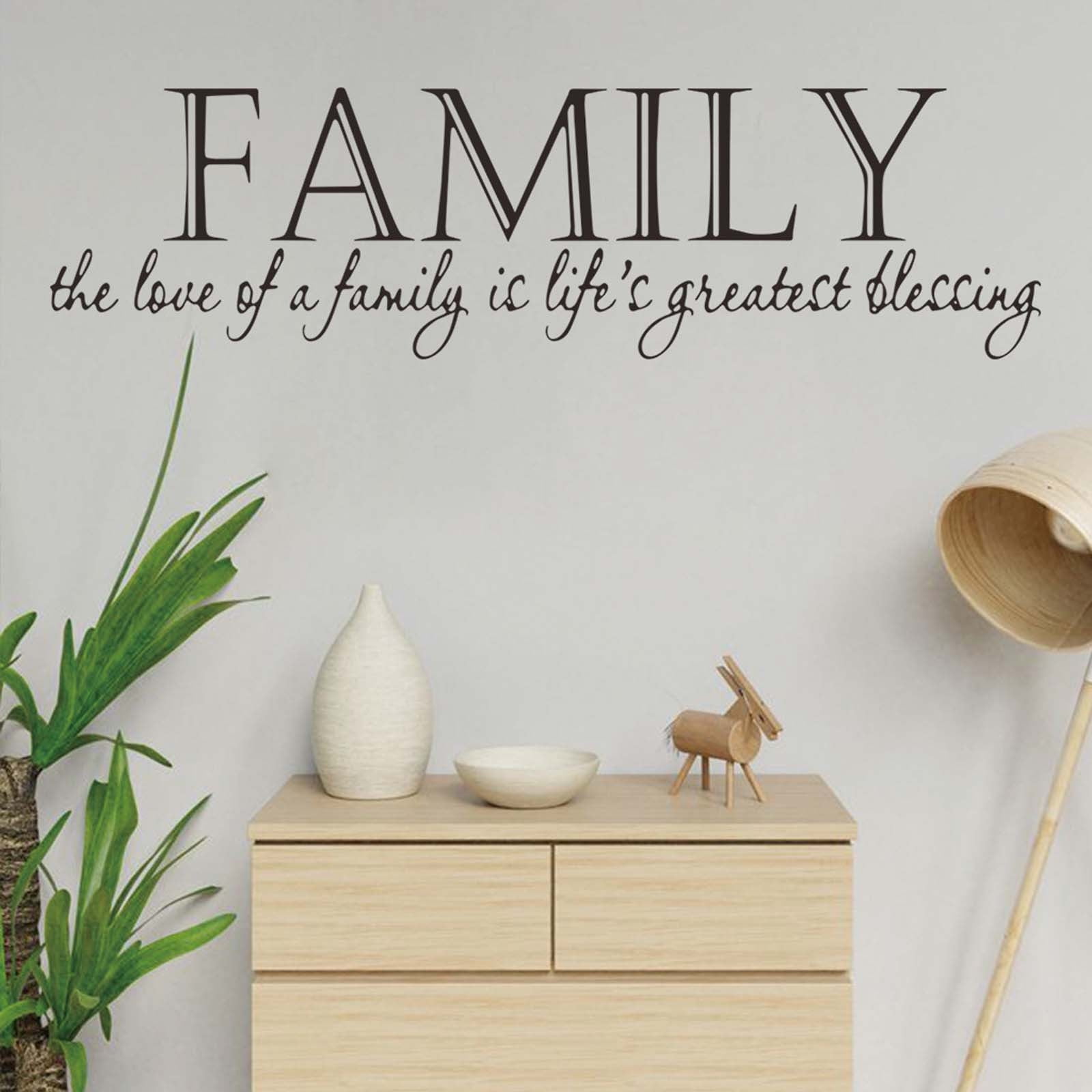 Click here for Agiferg Family Life Love Bedroom Sticker Dressing... prices