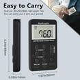 TSV Portable Digital Pocket Radio, Mini Personal Tuning Radio with 2 ...