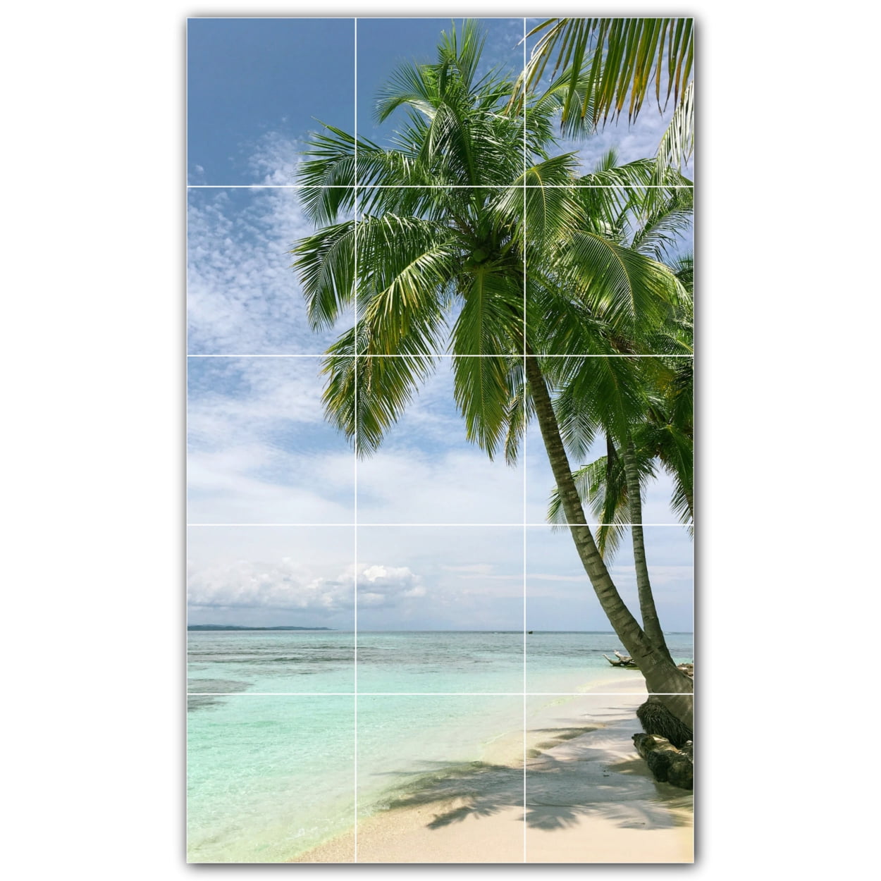 Picture-Tiles.com: Beach Ceramic Tile Wall Mural WAL500070-35M. 18"W x ...