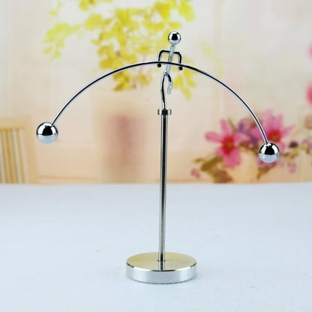 NETSENG Steel Balance Toy Balancing Tumbler Toy Kinetic Art Balance Toy ...