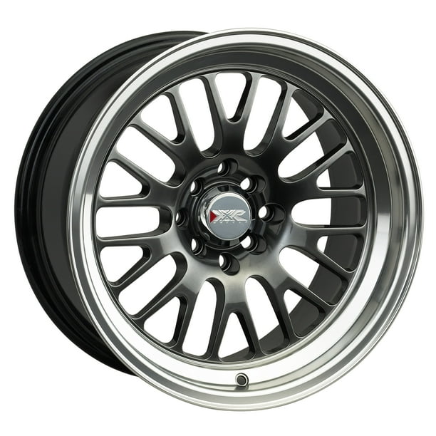 XXR 555 18x8.5 5x100/5x114.3 25et Chromium Black / ML Wheel - Walmart.com