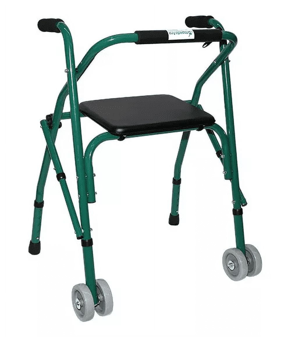 Andadera Rollator Sencilla 2 Ruedas Plegable Magnimed Estructura de ...