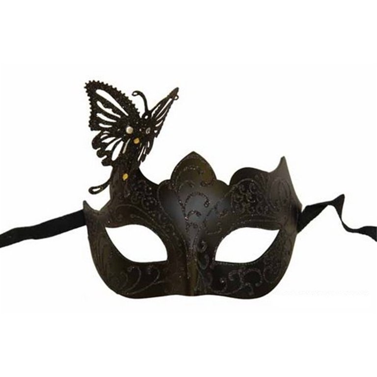 Black Butterfly Masquerade Mask