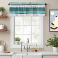 Abstract Wood Grain Valances for Windows, Green White Classic Oil ...