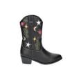 Wonder Nation Little and Big Girls Star & Moon Western Cowgirl Boots ...