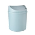 Walbest Desktop Mini Cute Can with Swing Lid, Space Saving PP ...