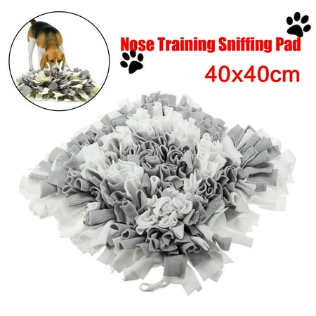 Pet Dog Nose Training Sniffing Pad Toy Feeding Foraging Snuffle Mat ...