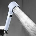 Iuyt6 3 Spray Modes Handheld Shower High Pressure Showerhead For Home