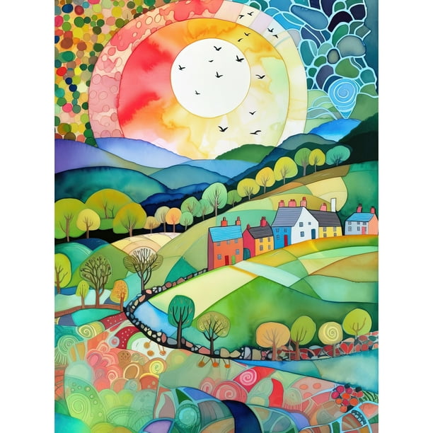 Landscape Folk Art