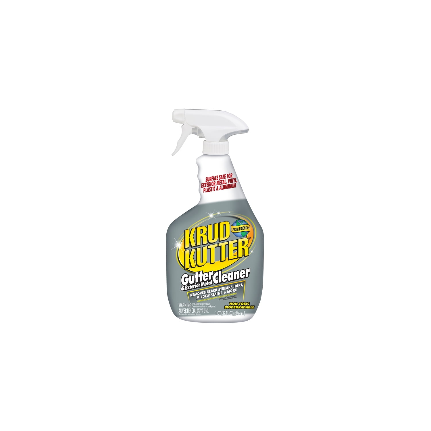 Rust-Oleum Krud Kutter Gutter & Exterior Metal Cleaner, 32 Fl. Oz ...