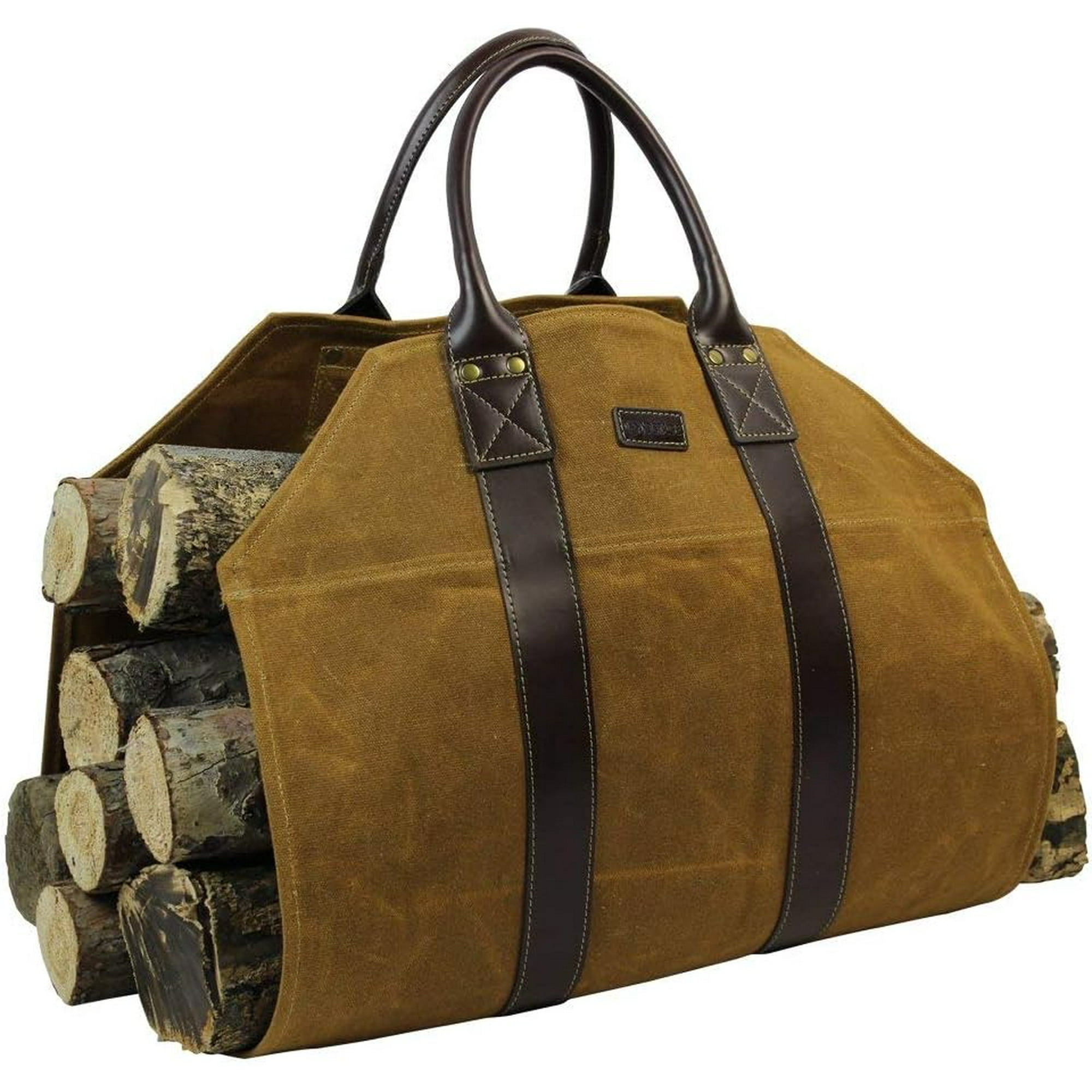 Click here for Shijiulou (Rust) - Log Carrier Waxed Canvas Log Ho... prices