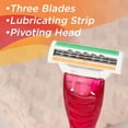 Equate Women's 3-Blade Disposable Razors with Aloe Shea Moisturizing ...