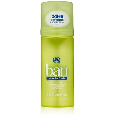 Ban Roll-On Deodorant, Unscented - 3.5 oz - Walmart.com