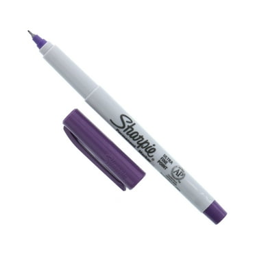 Sharpie Permanent Markers, Ultra Fine Point, Classic Colors, 8 Count ...
