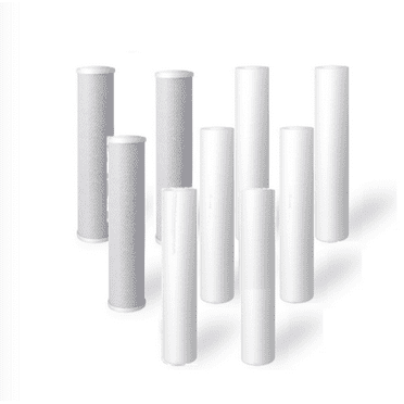 DUAL BIG BLUE WATER FILTERS HOUSING 4.5" X 20" 1"NPT - Walmart.com