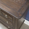 Southport Solid Wood Brown Chest with Drawers - Rustic Cottage Design ...