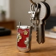 Retro Themed Alloy Pocket Watch Keychain With Designs For Everyday Use ...
