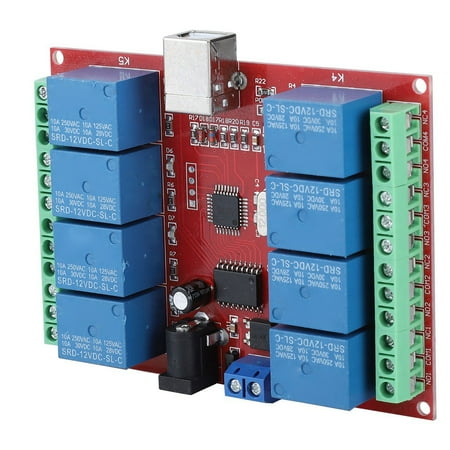 Control Switch Relay Module, USB Control Switch Relay Module 12V 8 ...