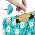 Acrylic Writing Board Gold 12.5*9 Inch Clipboards Transparent Acrylic ...