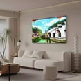 Atmospheric And Exquisite Water Village Oil Painting Canvas Poster ...