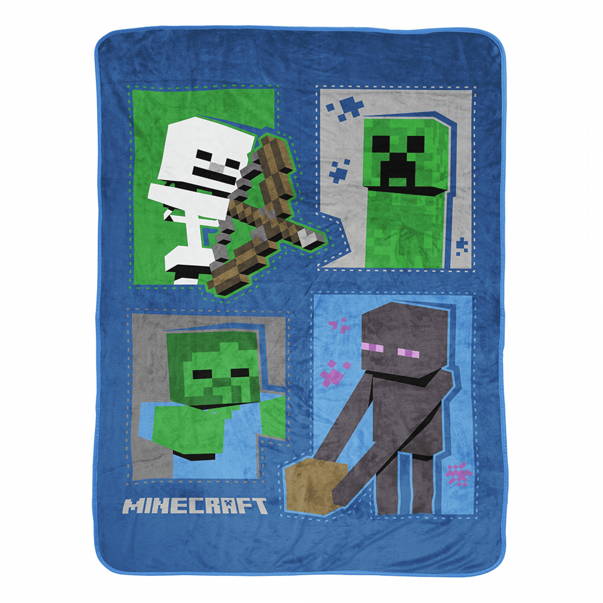 Click here for Minecraft Monster Hunters Icons 62 X 90 Throw Blan... prices
