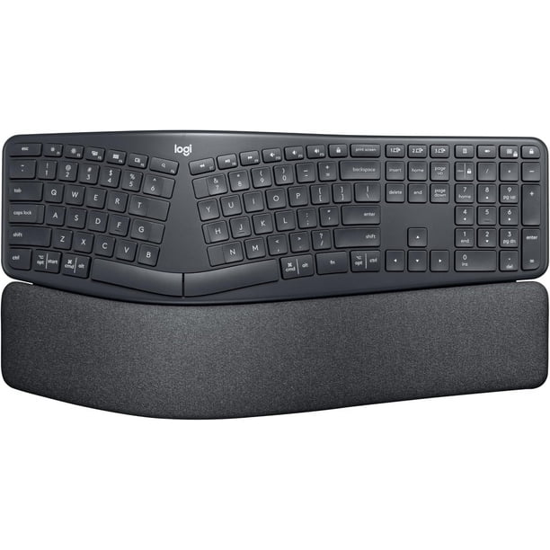 Teclado Ergonómico Inalámbrico Logitech Ergo K860 Con Reposamuñecas