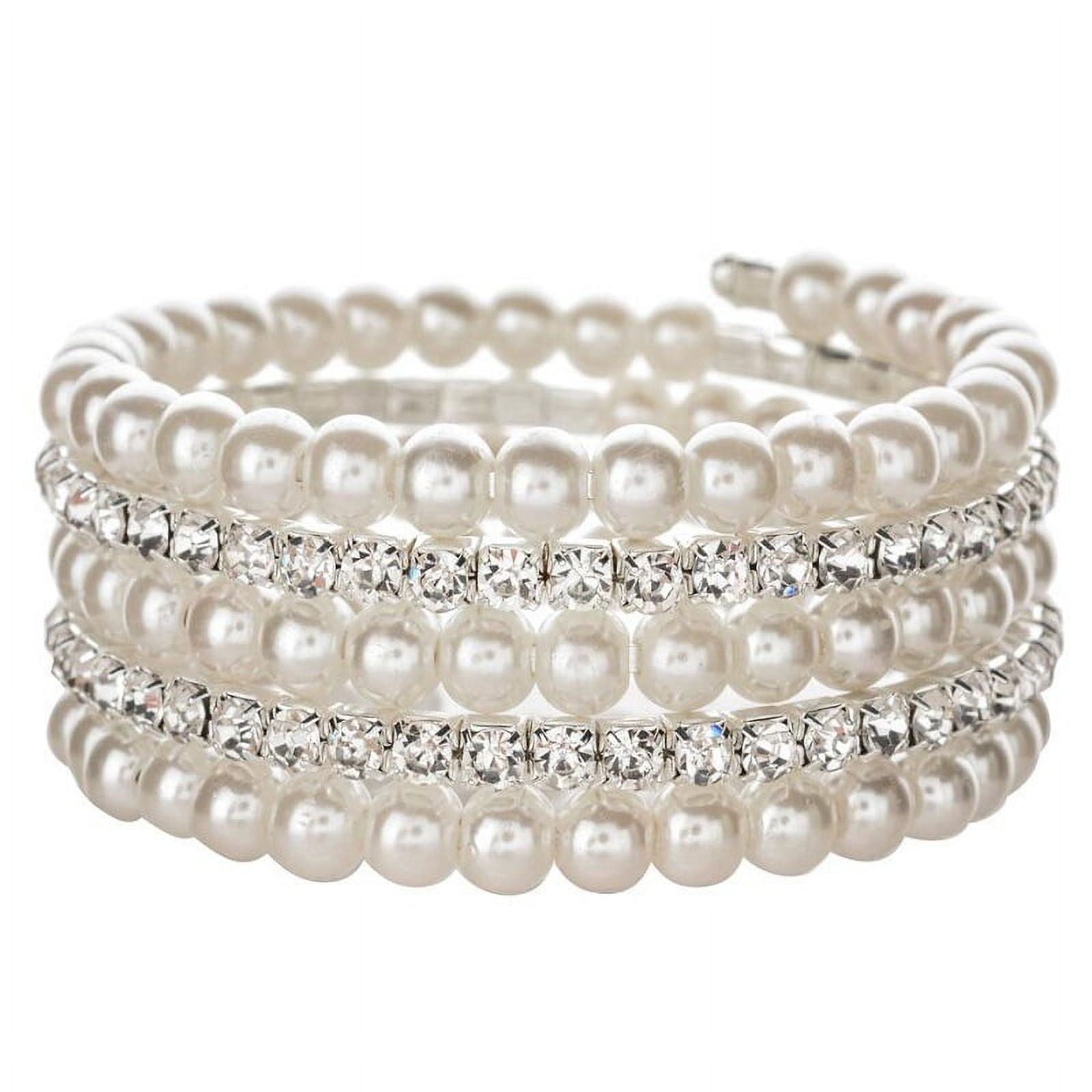 Click here for Fatty Farmer Imitation Pearl Bracelet For Women Mu... prices