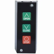Liftmaster 02103 Control Station 3 Button Indoor Surface Mount Open ...