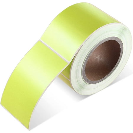 500 Pieces 3 x 5 Rectangle Inventory Color Coding Labels 500 Per Roll ...