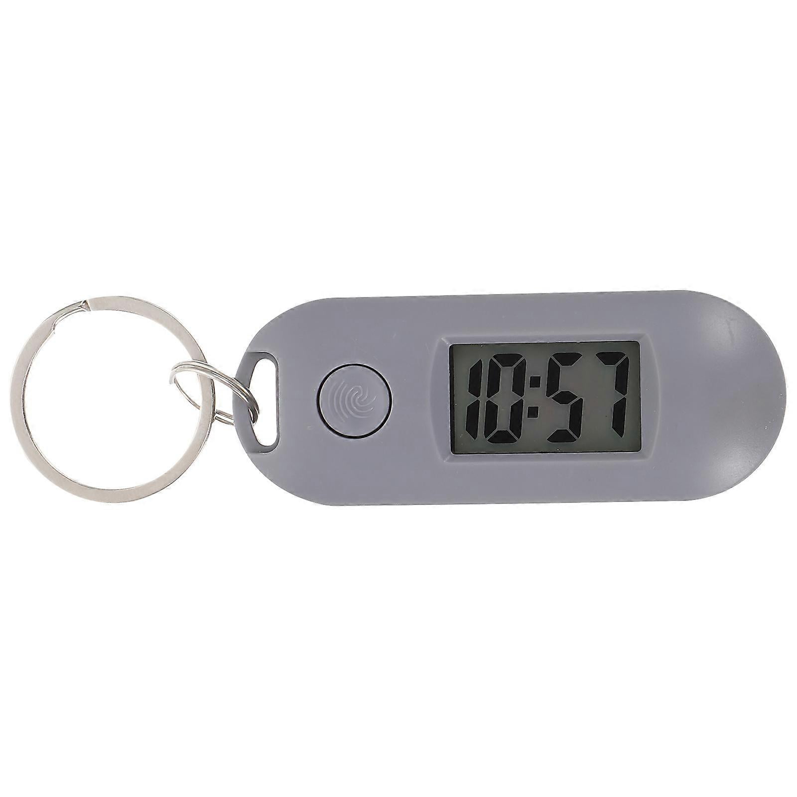Keychain Hanging Watch Key Ring Digital Watch Students Mute Keychain ...
