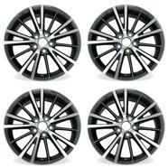 18" 18x8 Set of 4 New GLOSS Black Alloy Wheels for 2018-2022 Toyota ...