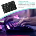 1 Sheet Replacement Keyboard Sticker Keyboard English Letter Decal ...