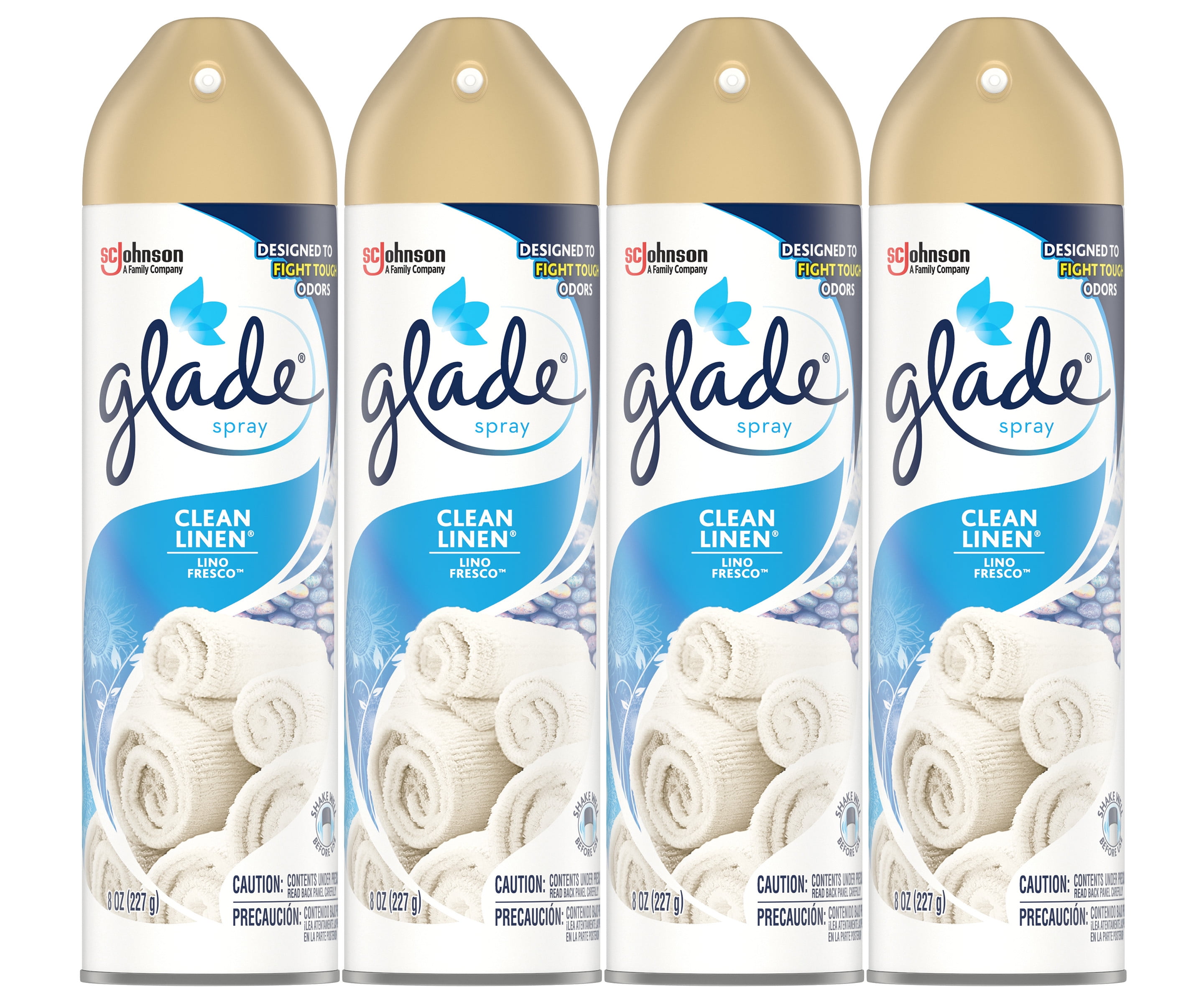 Glade Clean Linen Room Spray Air Freshener, 8 oz (4-Pack) - Walmart.com