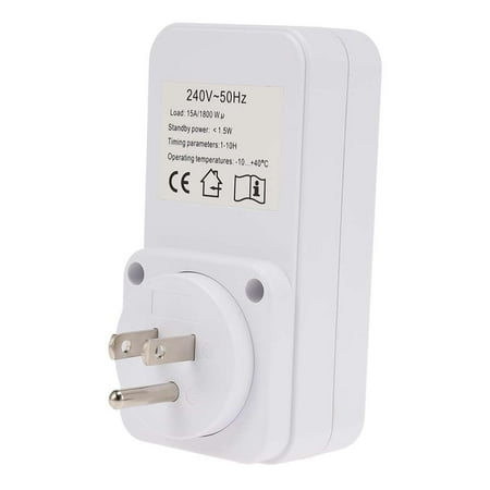 Professional 10Hr Timer Countdown Switch Smart Control Plug-In Socket ...
