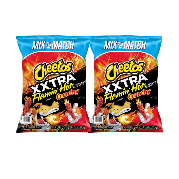 Cheetos Xxtra Flamin' Hot Cheese Flaming Importado T 985 G | Bodega ...