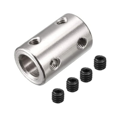 6mm to 8mm Bore Rigid Coupling 22mm Length 14mm Diameter Shaft Coupler ...