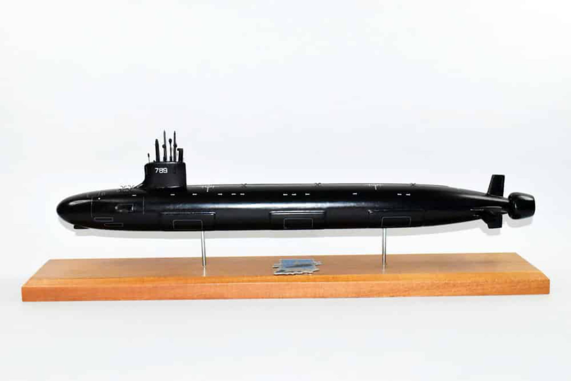USS Indiana (SSN-789) Submarine Model,US Navy,20 Scale Model,Mahogany ...