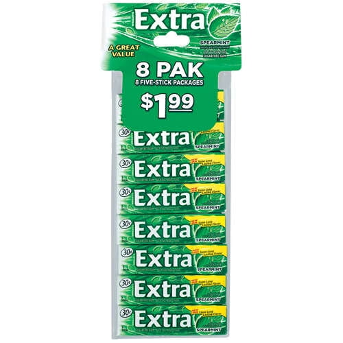 Wrig Extra Sf Spearmint - Walmart.com