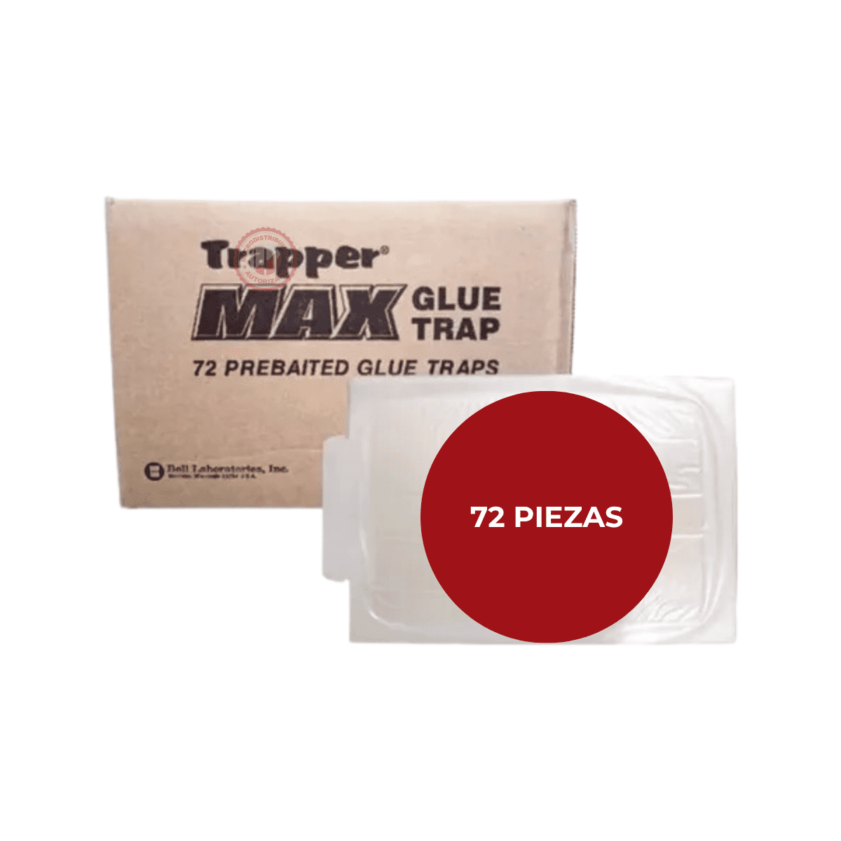 Trampa de Pegamento Trapper MAX Bell Labs para Ratones e Insectos ...