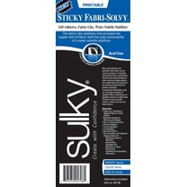 Sulky Sticky Fabri-Solvy Stabilizer Roll, 12" X 6 Yds - Walmart.com